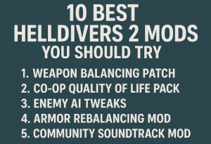 10 Best Helldivers 2 Mods You Should Try – Tera Power Leveling