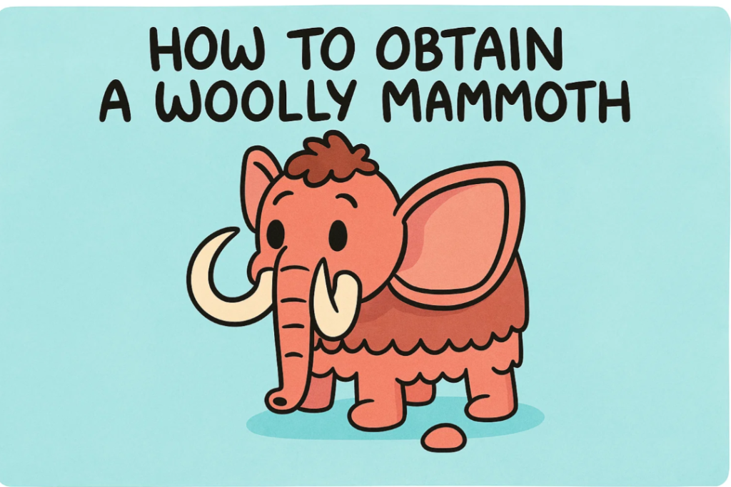 Ultimate Guide to the Woolly Mammoth in Adopt Me: How to Buy, Hatch ...